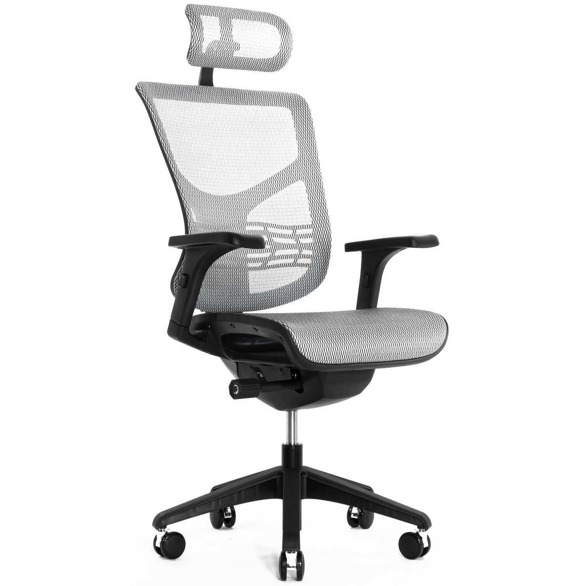 Эргономичное подростковое кресло Expert Vista VSM01 /сетка белая/ каркас черный