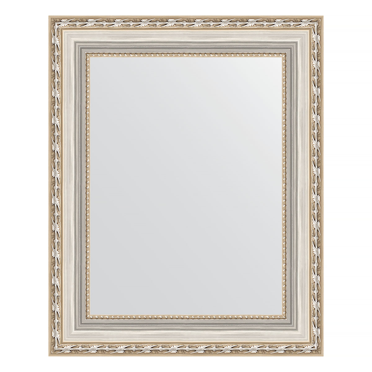 Зеркало в раме 42x52см Evoform BY 3014 версаль серебро