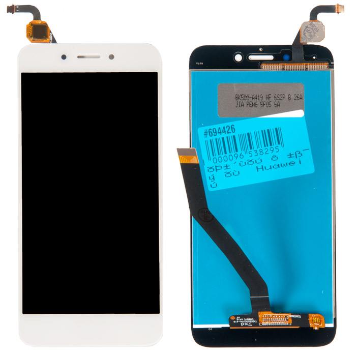 Дисплей в сборе с тачскрином для Huawei Honor 6A, белый