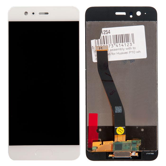 Дисплей в сборе с тачскрином для Huawei P10 белый