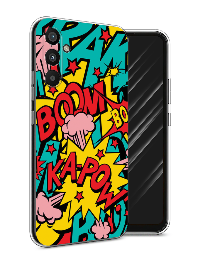 Чехол Awog на Samsung Galaxy A34 "Постер pop art"