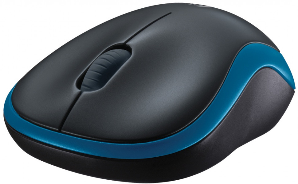 Беспроводная мышь Logitech M185 синий (910-002632)