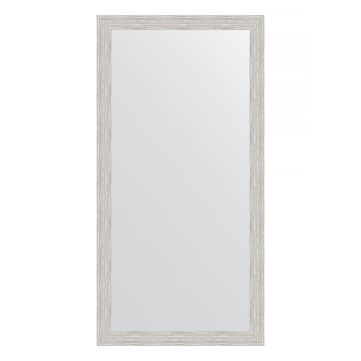 Зеркало в раме 52x102см Evoform BY 3069 серебряный дождь