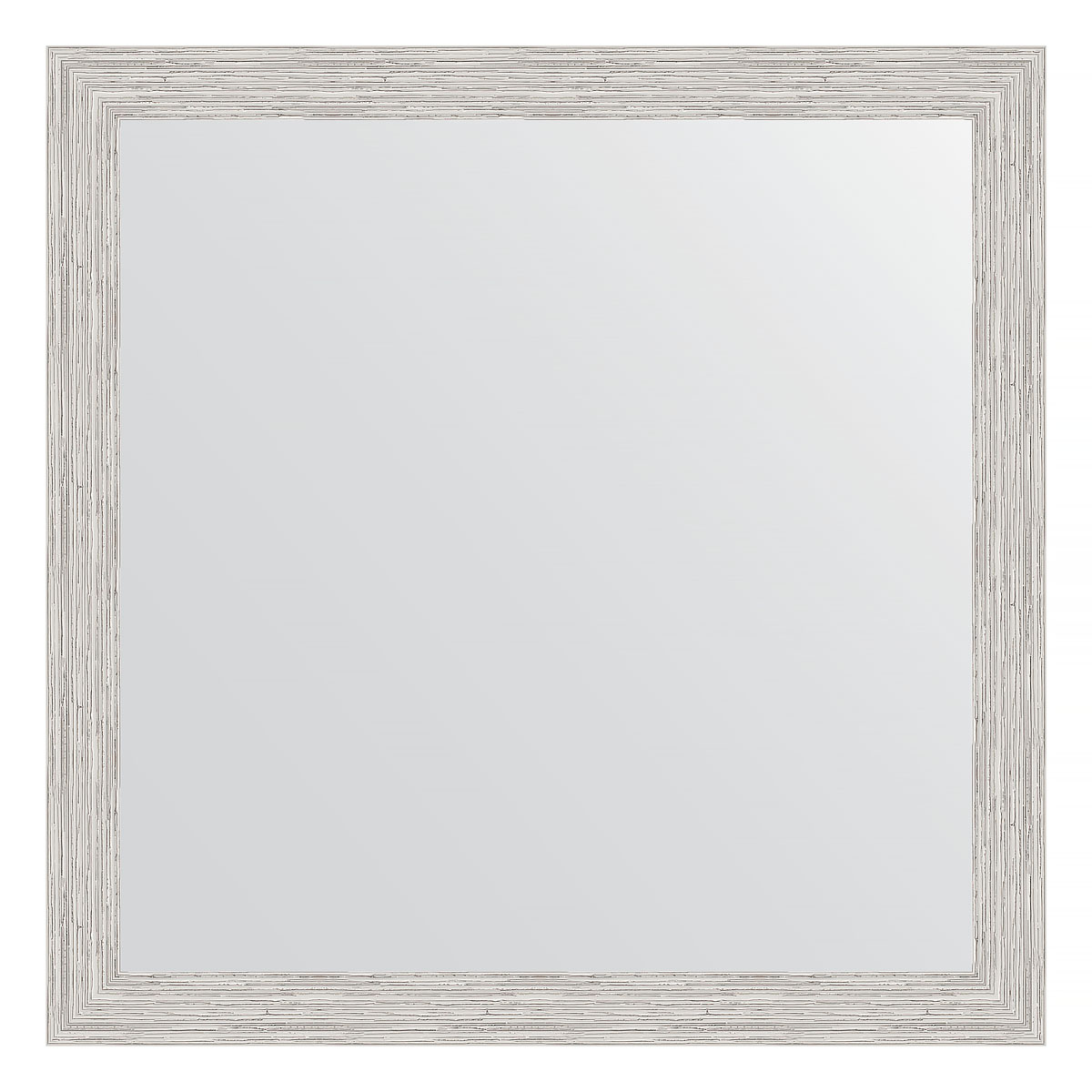 Зеркало в раме 62x62см Evoform BY 3133 серебряный дождь