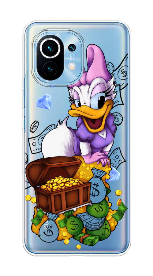 Чехол на Xiaomi Mi 11 "Rich Daisy Duck"
