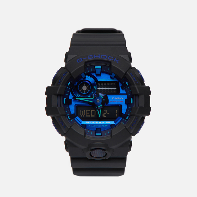 Наручные часы мужские Casio G-SHOCK GA-700VB-1AER Virtual Blue