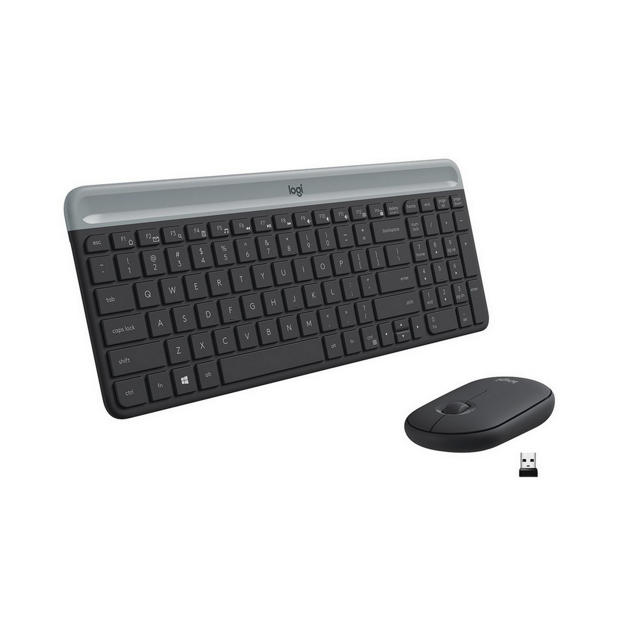 Комплект клавиатура и мышь Logitech MK470 GRAPHITE Black (920-009206)