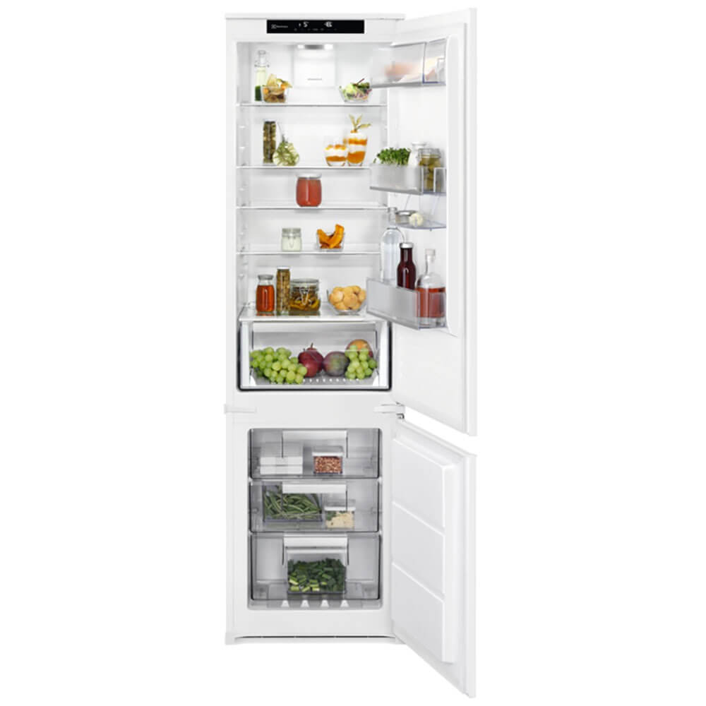 Встраиваемый холодильник Electrolux LNS6TE19S белый, черный