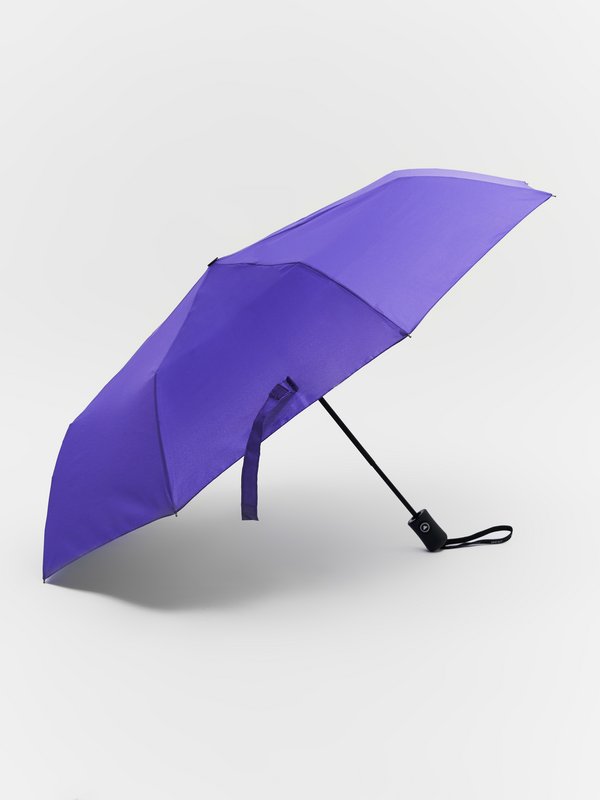 Зонт складной женский полуавтоматический River-Amico 380807 фиолетовый