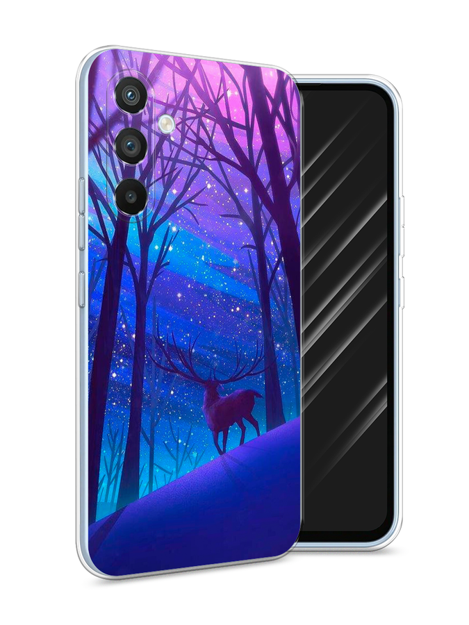 Чехол Awog на Samsung Galaxy A54 "Северный олень"