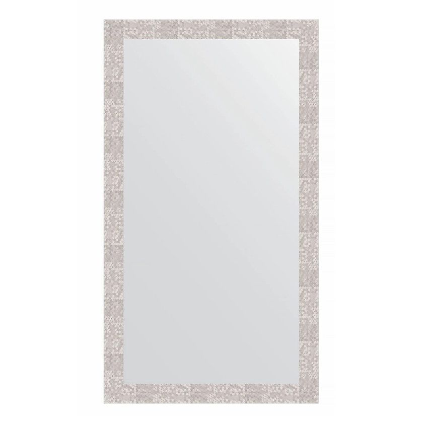 Зеркало интерьерное настенное Evoform в багетной раме соты алюминий