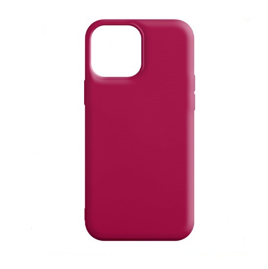 Чехол iPhone 13 Pro (6.7) Silicone WS цвет бордовый