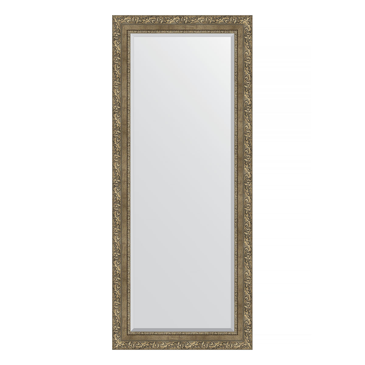 Зеркало в раме 65x155см Evoform BY 3567 виньетка античная латунь