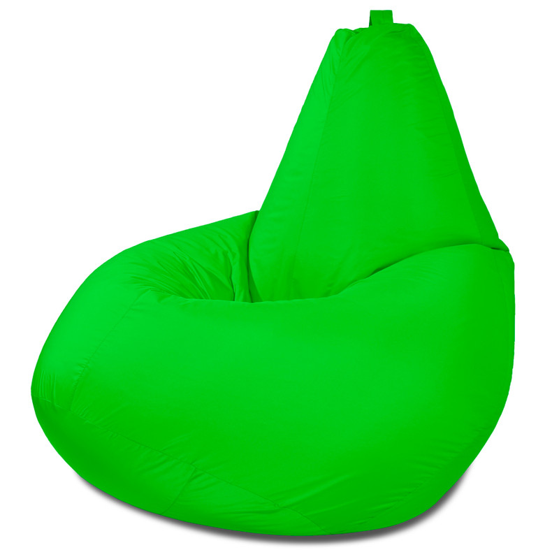Кресло-мешок Puffmebel груша XXL зеленый