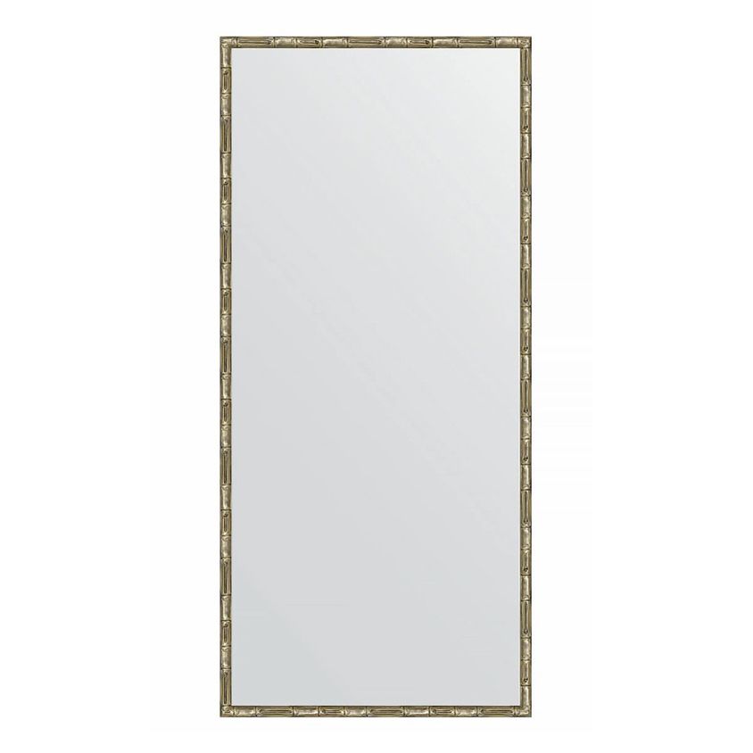 Зеркало интерьерное настенное Evoform в багетной раме серебряный бамбук