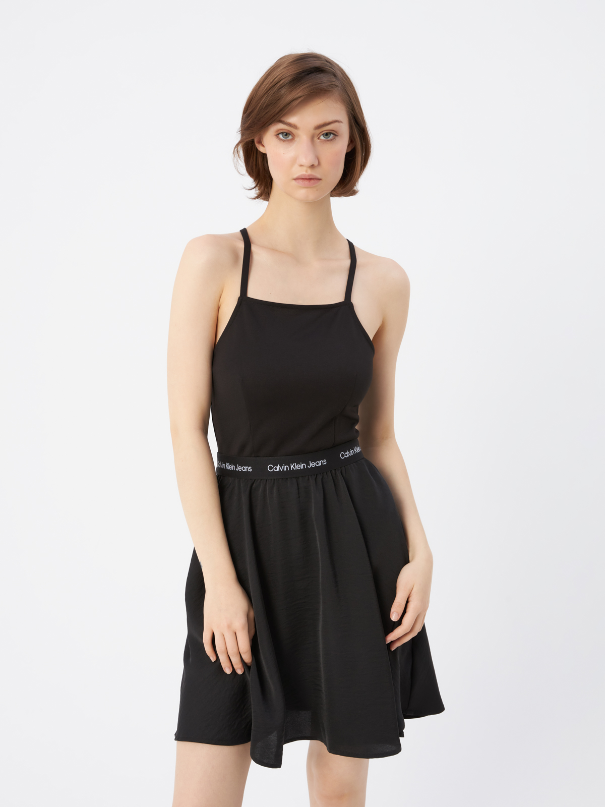 Платье женское Calvin Klein Jeans J20J219016BEH черное, размер M