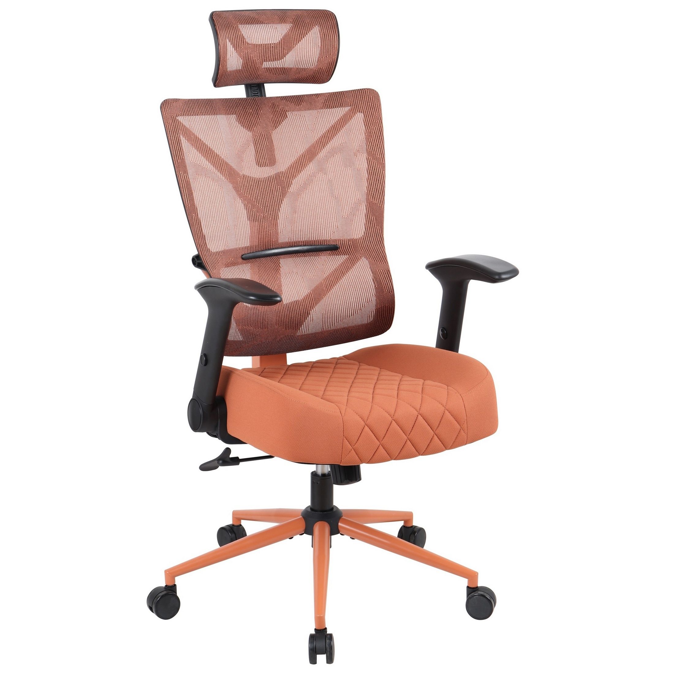 Офисное кресло Chairman CH566 оранжевый