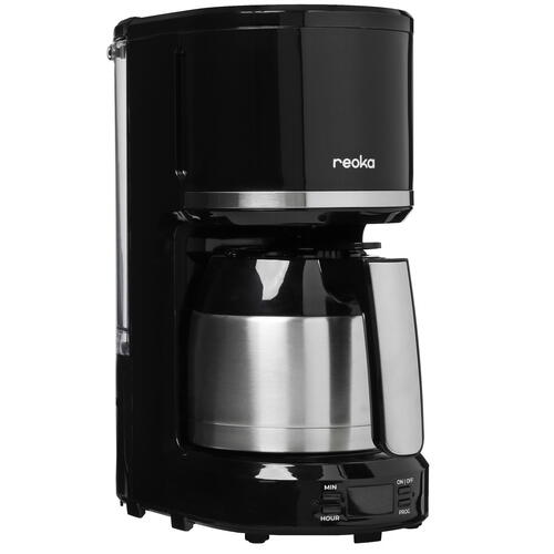 Кофеварка капельного типа Reoka RKCM-1000T черная