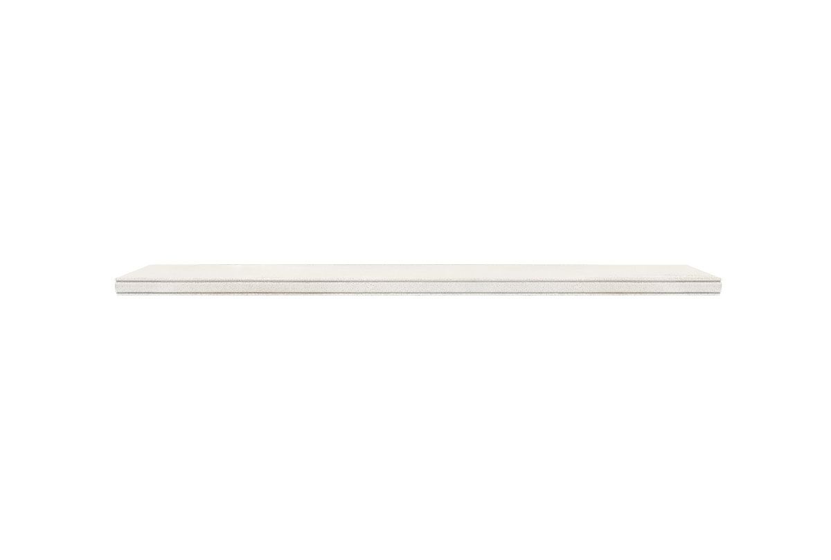 Полка Белфан Оскар-150, белая эмаль с тёмной патиной