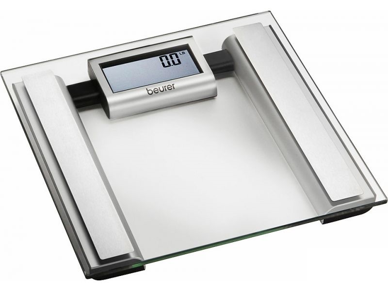 Весы напольные Beurer BG39 Silver/Transparent