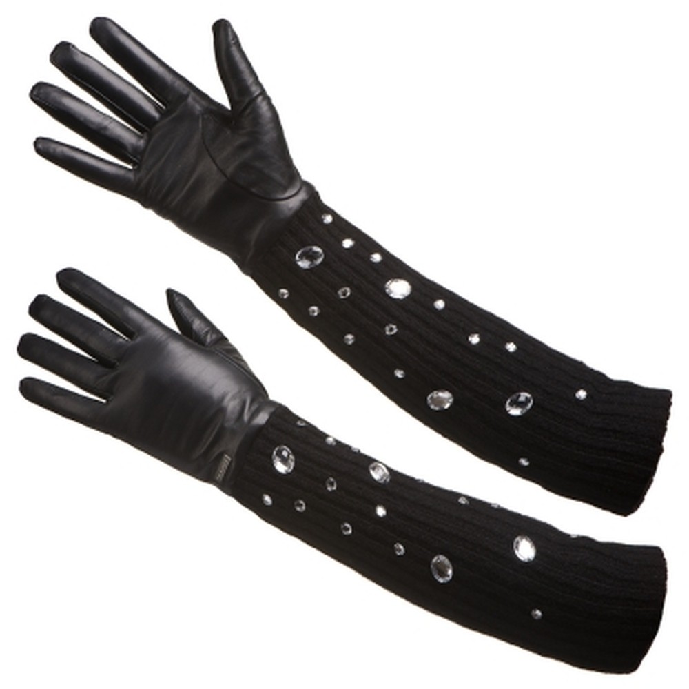Перчатки женские Dr.Koffer H640256-41-04 черные 7