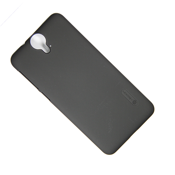Чехол для HTC One (E9+) задняя крышка пластик ребристый Nillkin <черный>