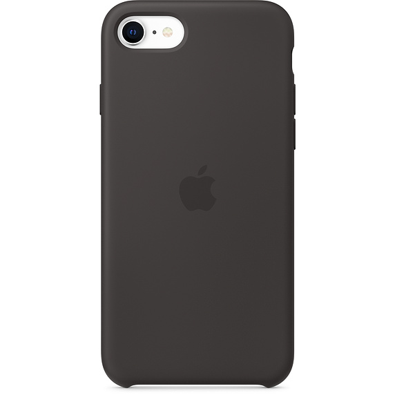 Чехол Apple для смартфона iPhone SE Silicone Case - Black (MXYH2ZM/A)