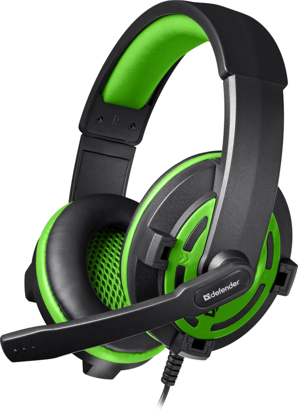 Игровая гарнитура Defender Warhead G-300 Green/Black