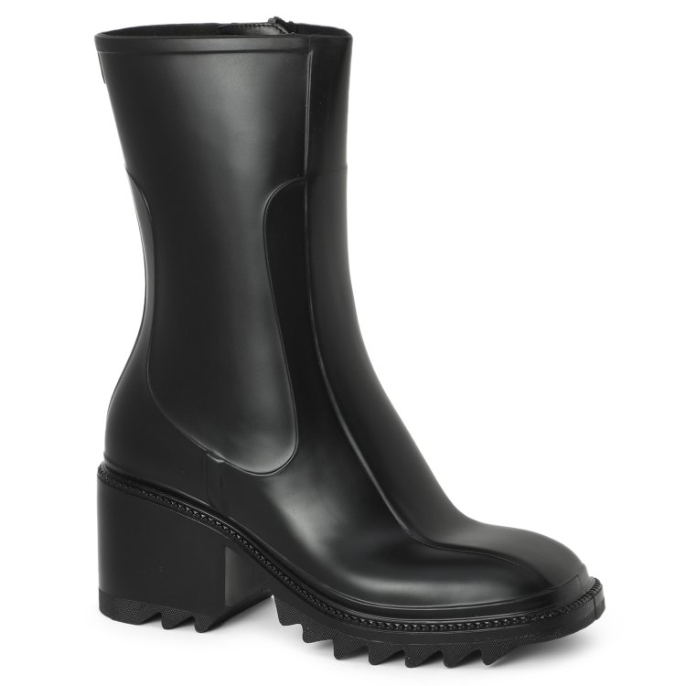 Резиновые полусапоги женские Tendance 573-1353-1 черные 40 EU