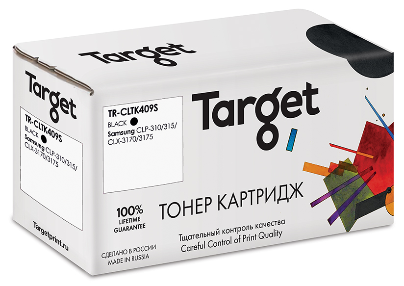 Картридж для лазерного принтера Target CLTK409S, Black, совместимый