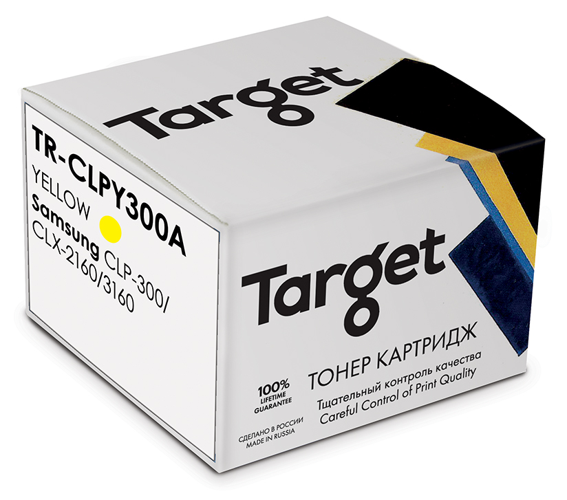 Картридж для лазерного принтера Target CLPY300A, Yellow, совместимый
