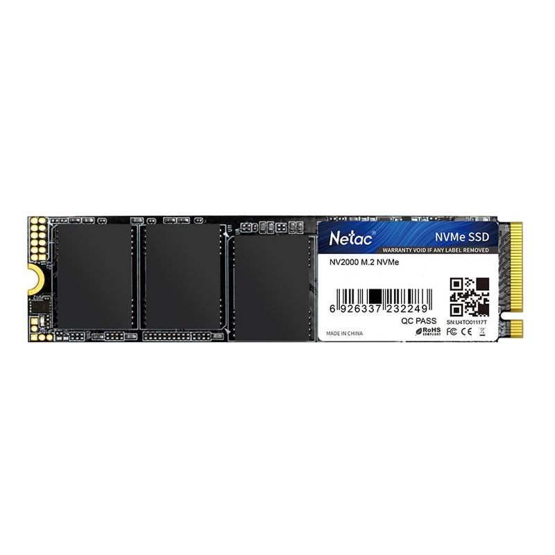 SSD накопитель Netac NV2000 M.2 2280 256 ГБ (NT01NV2000-256-E4X)