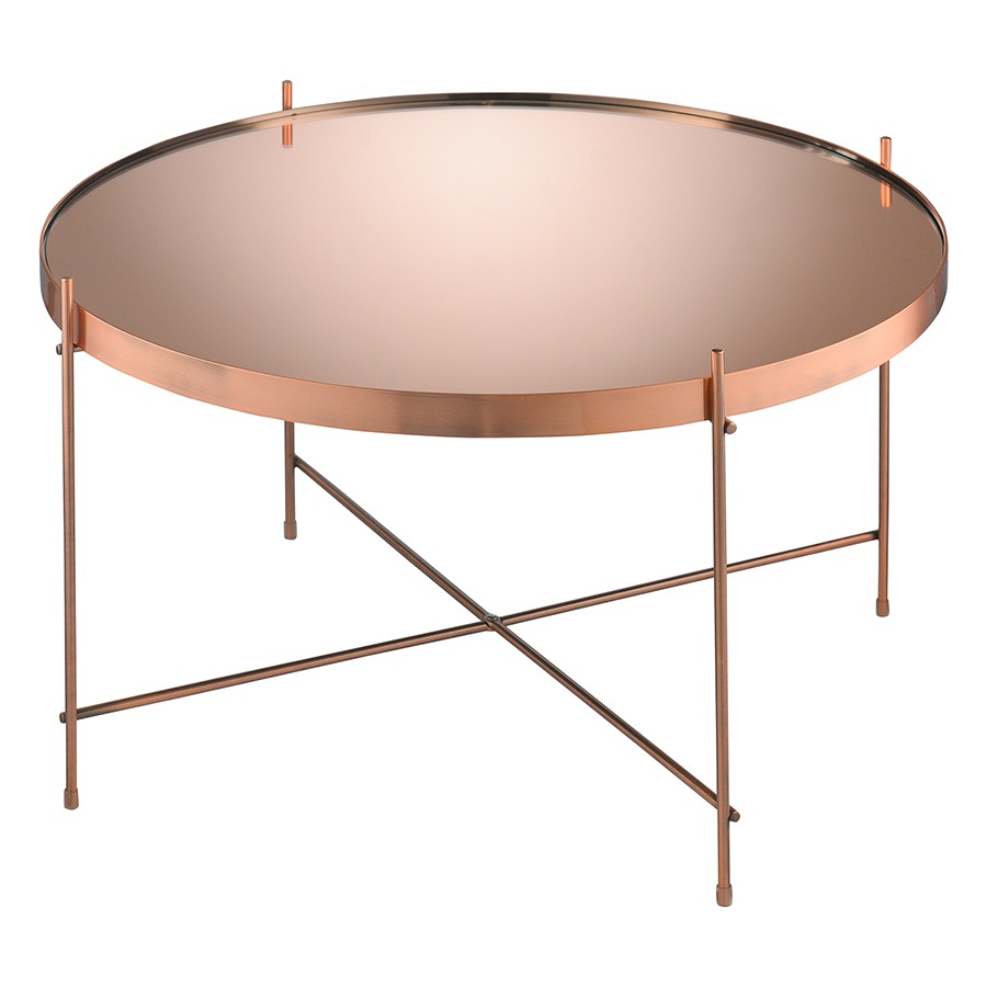 Стол Josen, 64,4 см, розовый/медный