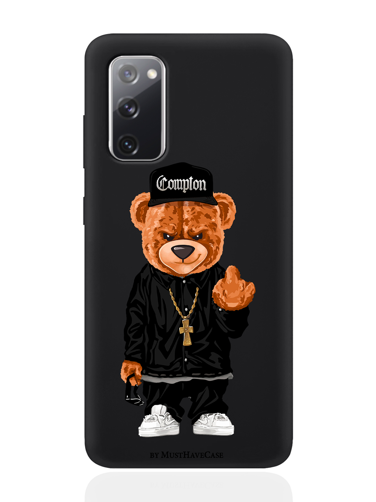 Чехол MustHaveCase для Samsung Galaxy S20FE Мишка Compton