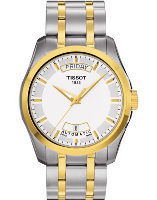 Наручные часы мужские Tissot T0354072201100 золотистые/серебристые