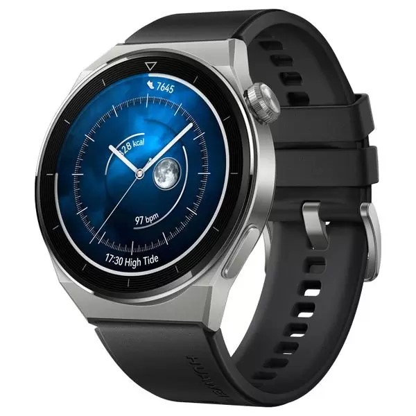 Смарт-часы Huawei GT 3 Pro ODN-B19 Light Titanium / Black Fluoroel