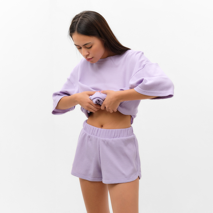Костюм женский KAFTAN Basic line фиолетовый 46 RU