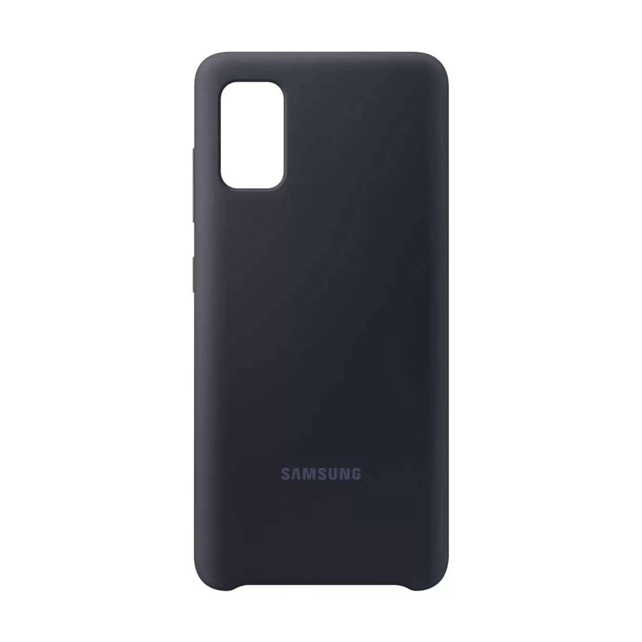 Чехол (клип-кейс) Samsung Galaxy A41 Silicone Cover черный (EF-PA415TBEGRU)