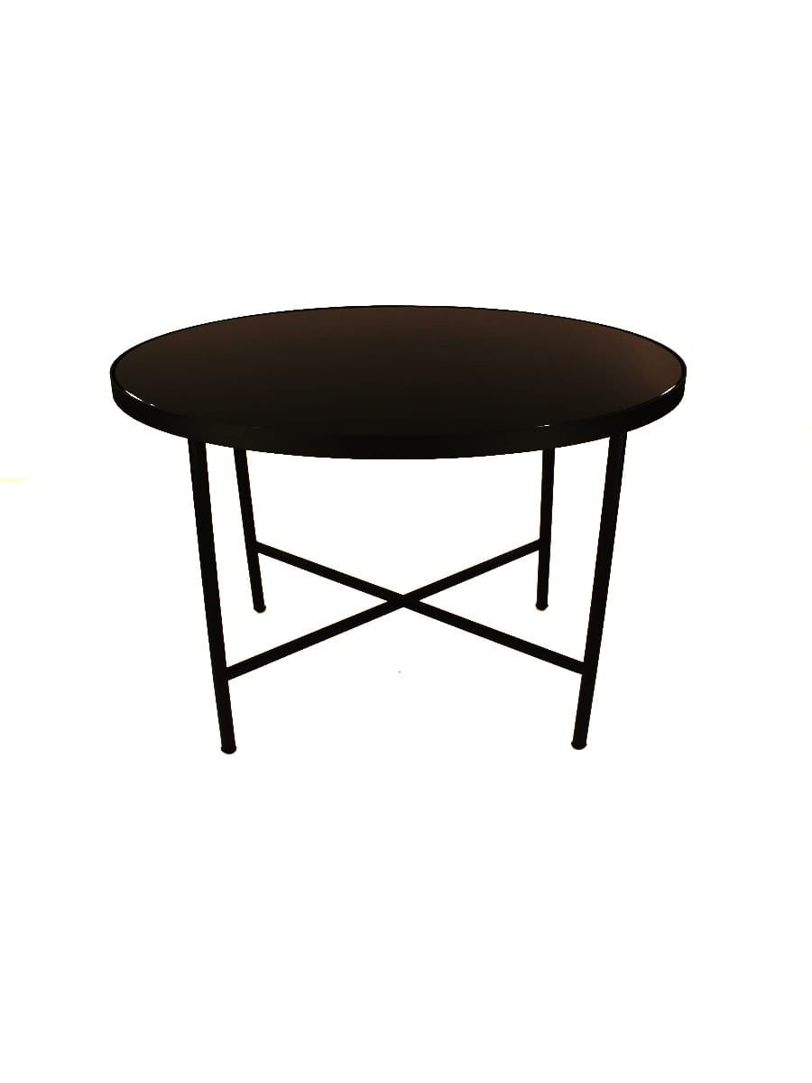 Кофейный стол Callipso mobili М011.1А20 чёрный, стекло (стемалит)