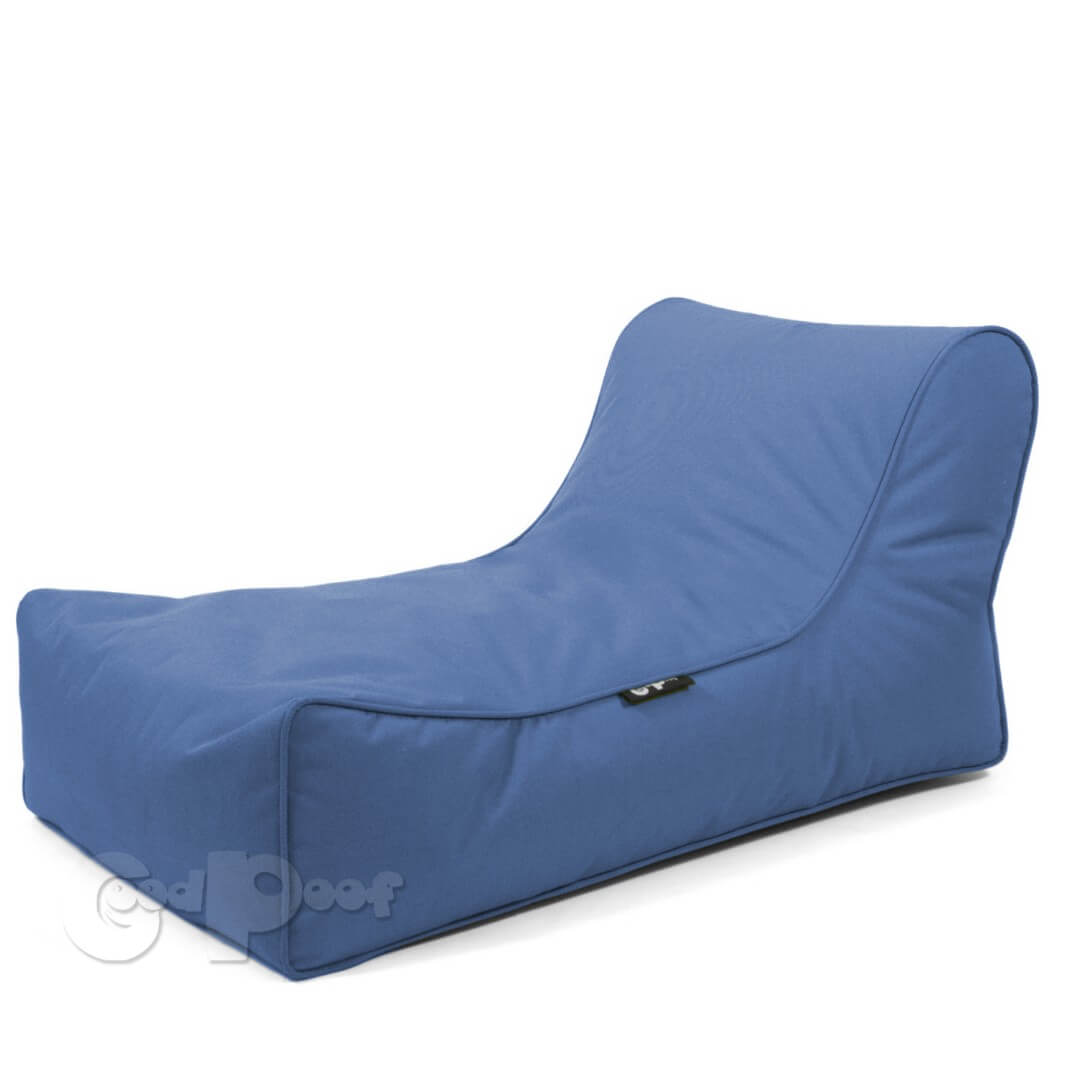 Бескаркасный модульный диван GoodPoof Лаунж one size, нейлон, Blue Water (синий)