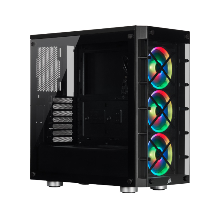 Корпус компьютерный Corsair iCUE 465X RGB (CC-9011188-WW) Black