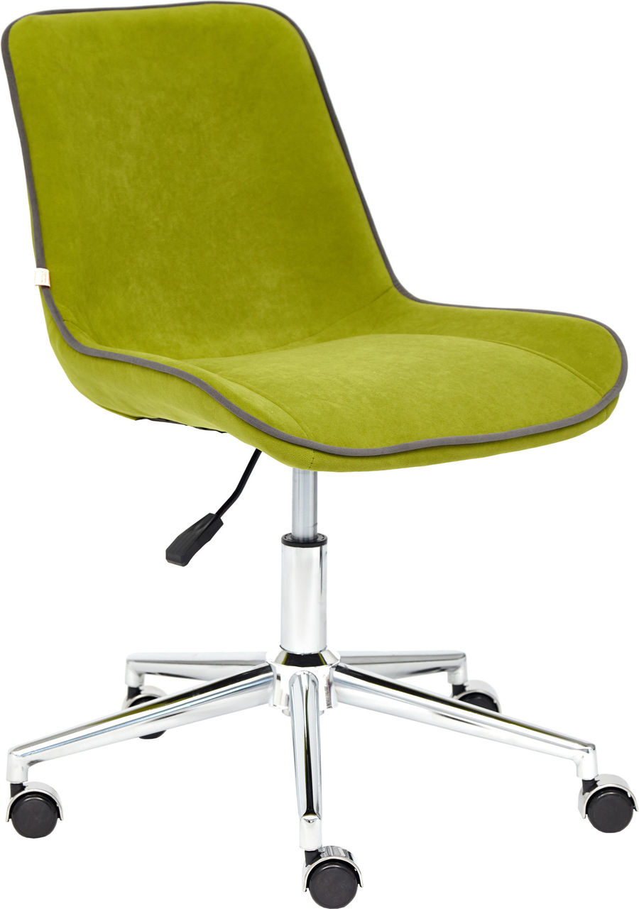 Офисное кресло Style/Флок олива 23