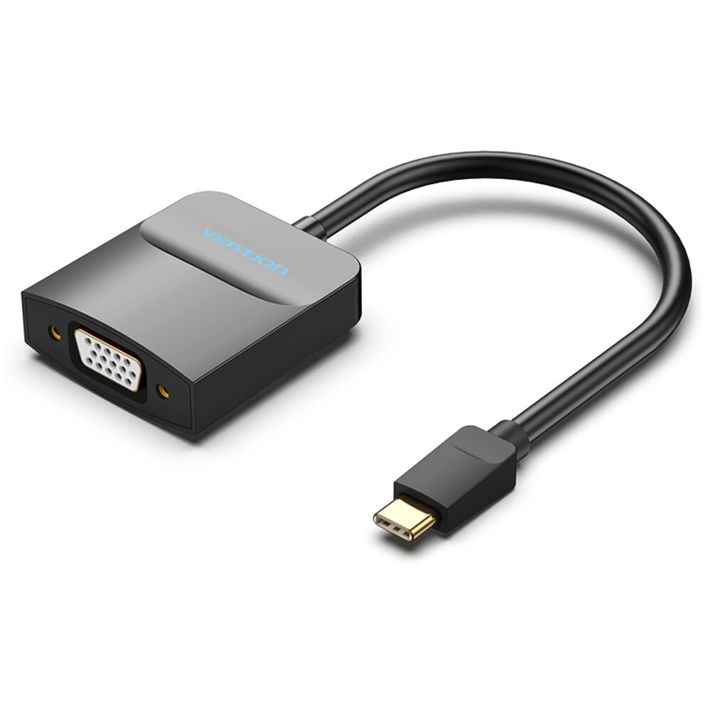 Адаптер Vention USB Type-C - VGA вилка-розетка м TDDBB