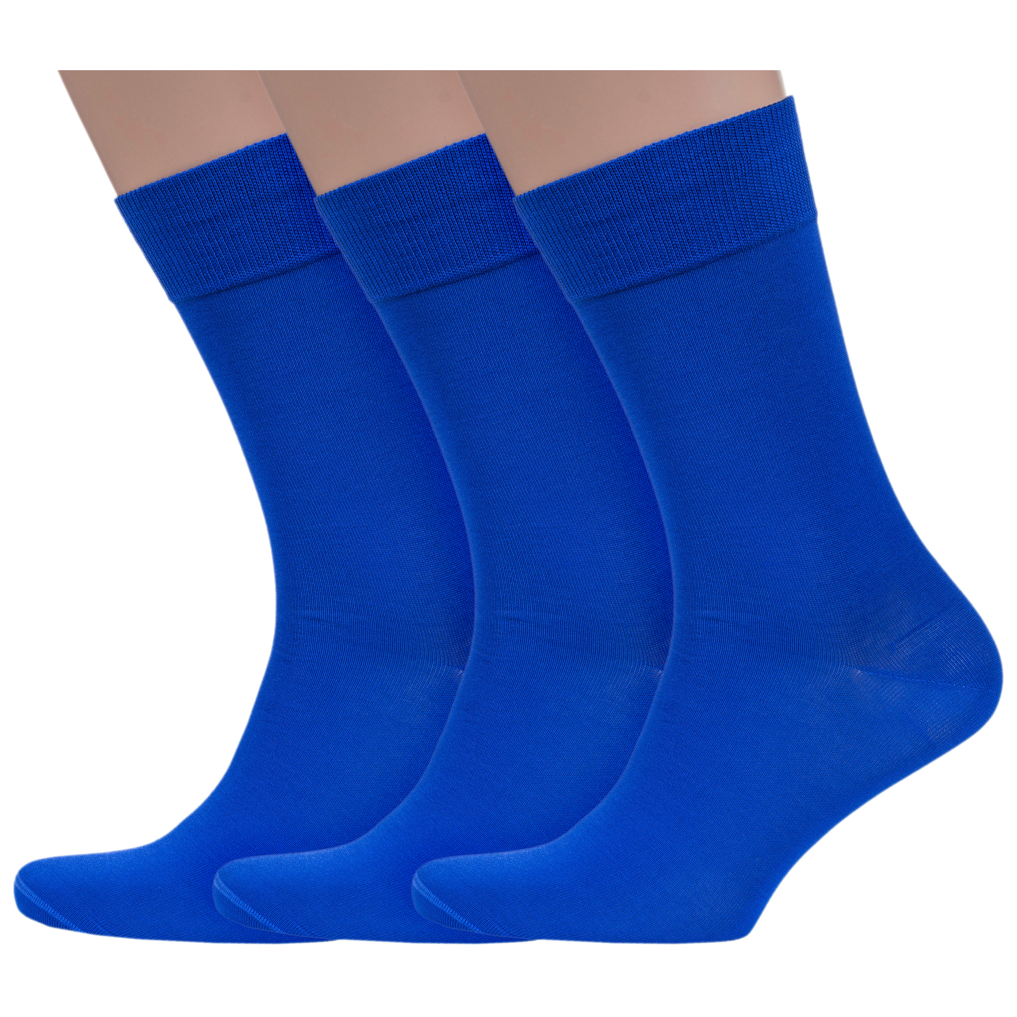 Комплект носков мужских Sergio di Calze 3-17SC6 синих 27