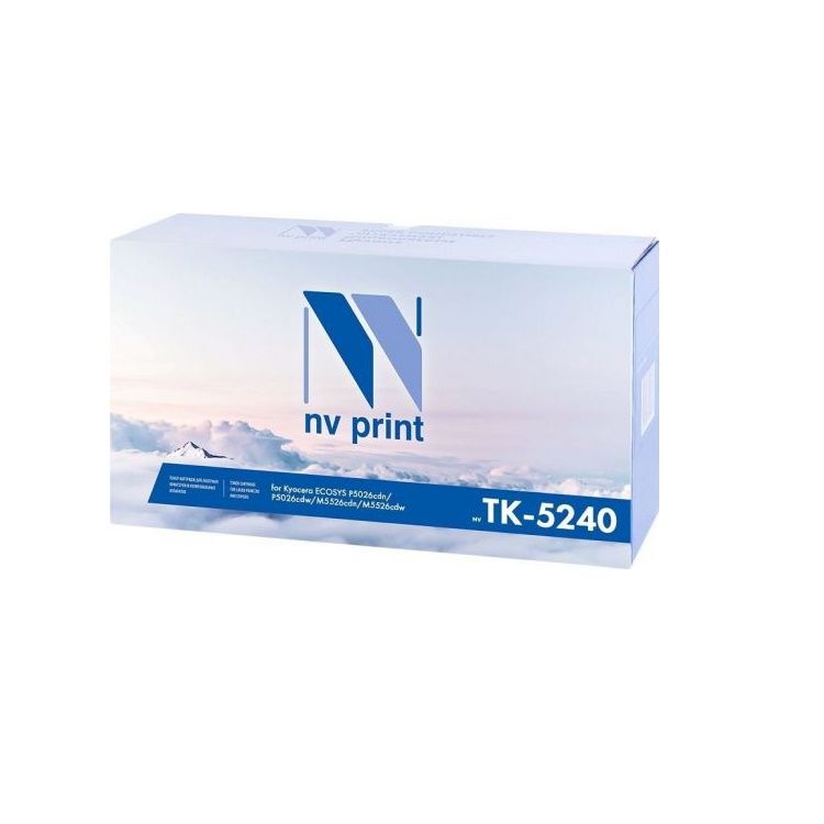 Картридж для лазерного принтера NV Print TK5240C, Blue