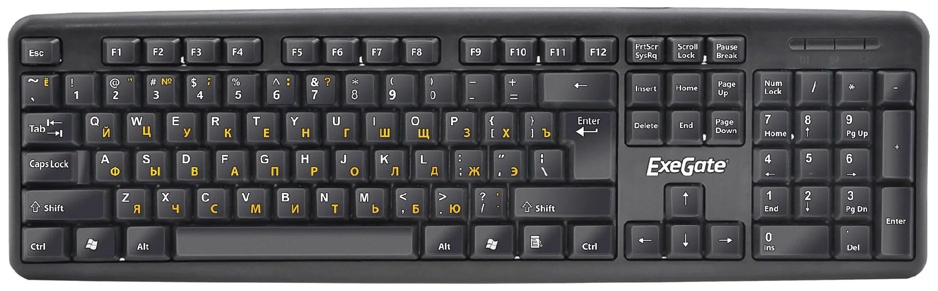Проводная клавиатура ExeGate LY-331L2 Black (EX279938RUS)