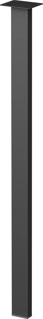 Ножка Лофт 83х99х865 мм 850-830 цвет черный муар