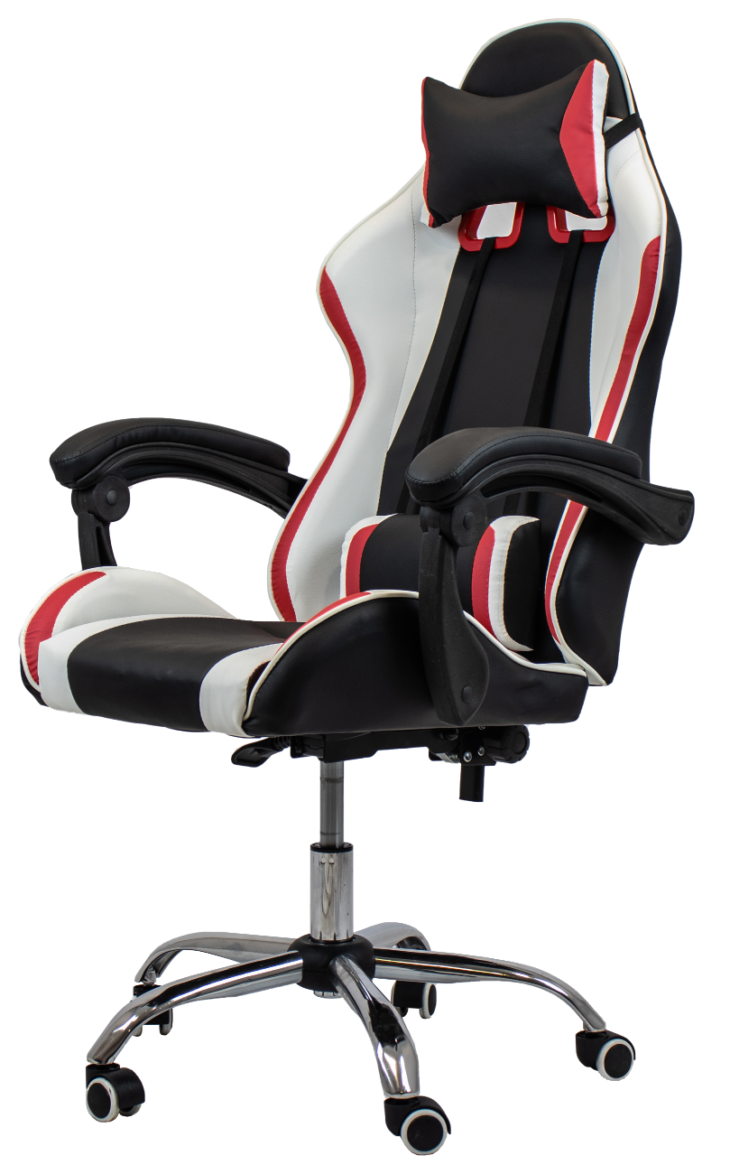 Игровое кресло Raybe K-5923 1053038, красный/черный/белый