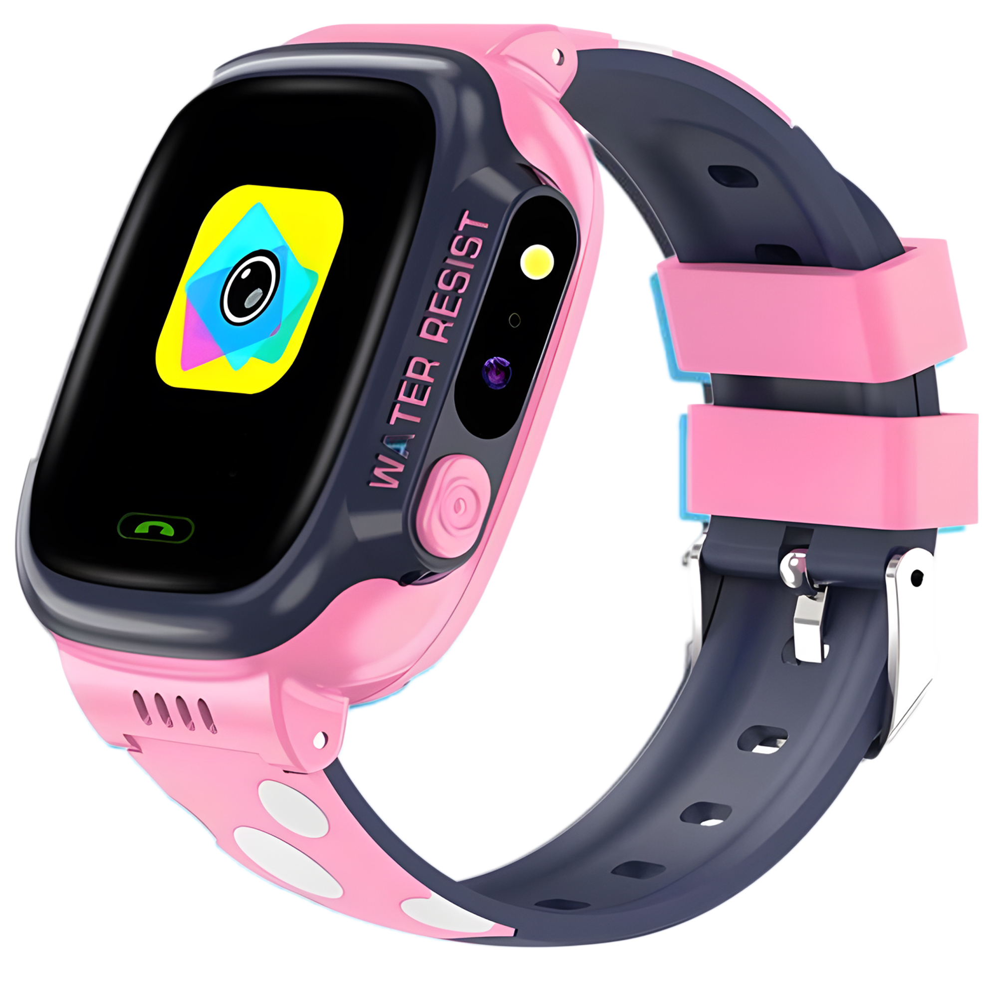 Детские смарт-часы Smart watch S&H Y92 черный/розовый (116814255)
