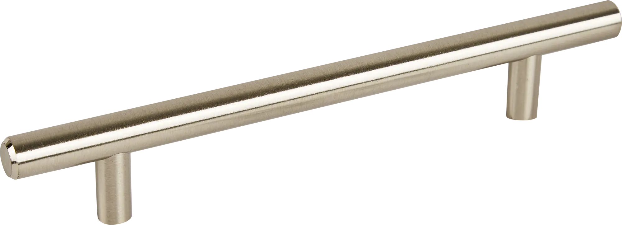 Ручка-рейлинг Prz металл D12 128 мм цвет никель